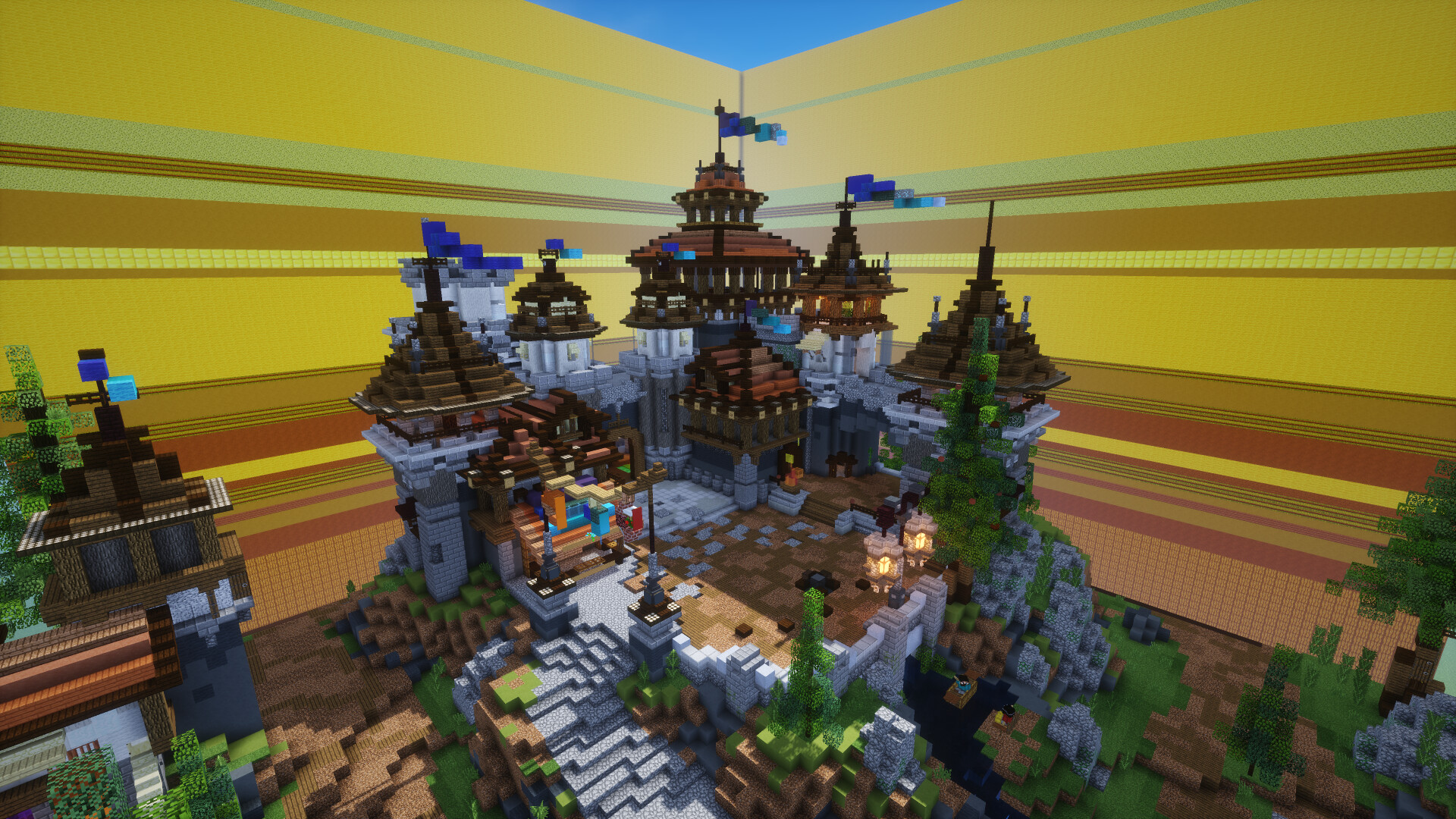 King's Medieval HCF Spawn Minecraft Map