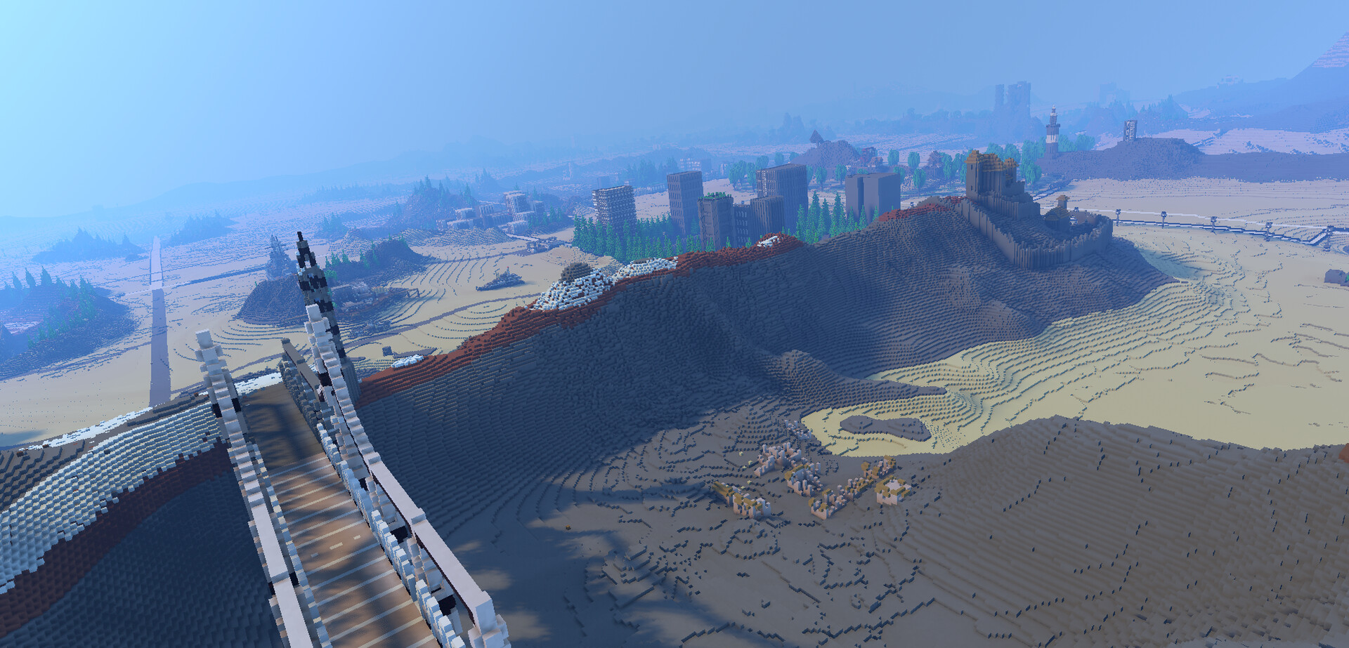 Fallen Desert Minecraft Map