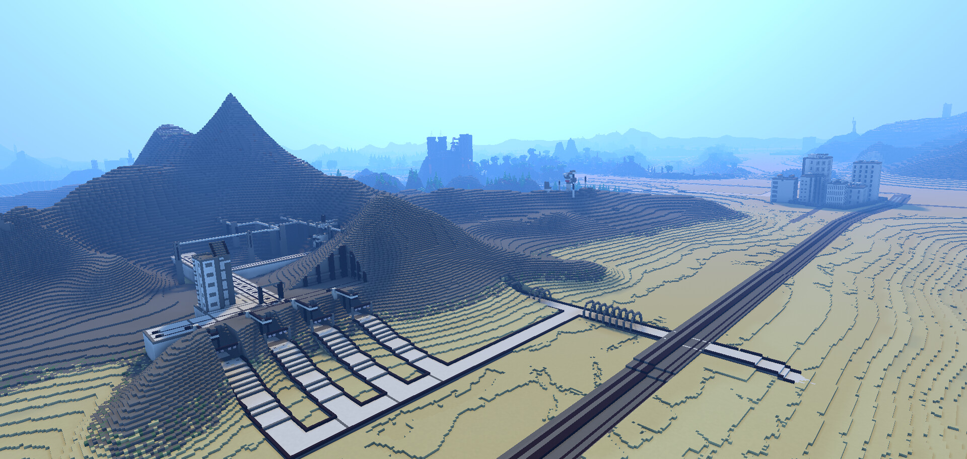 Fallen Desert Minecraft Map