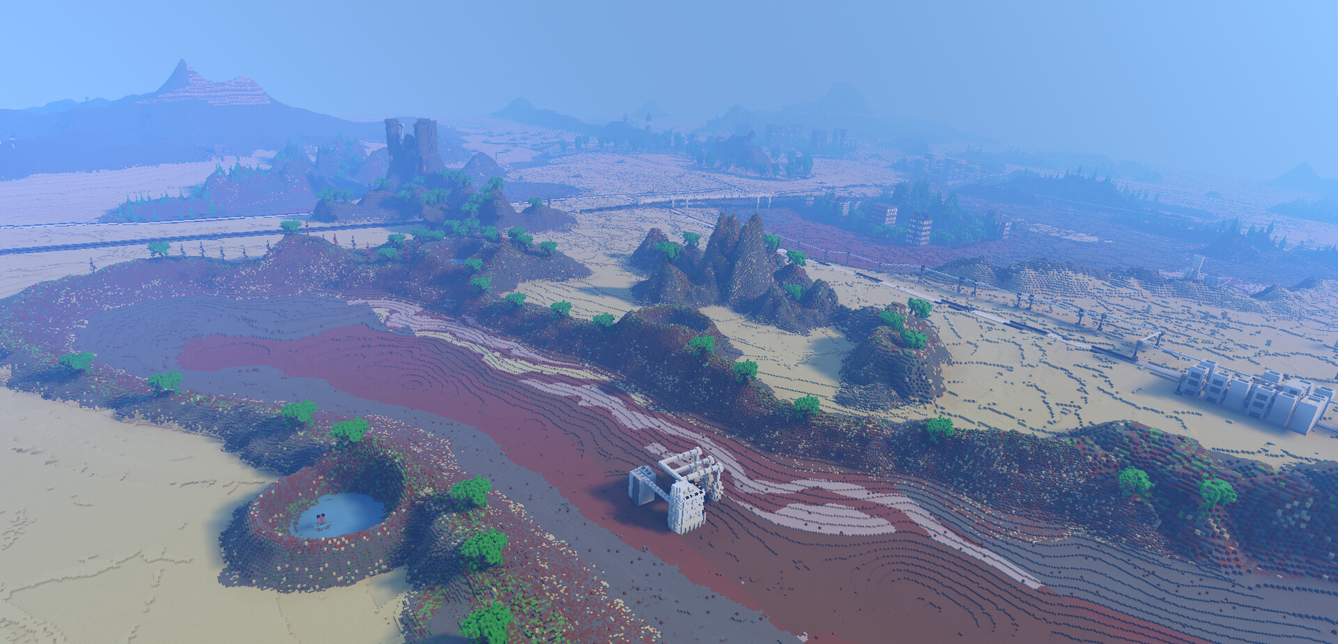 Fallen Desert Minecraft Map