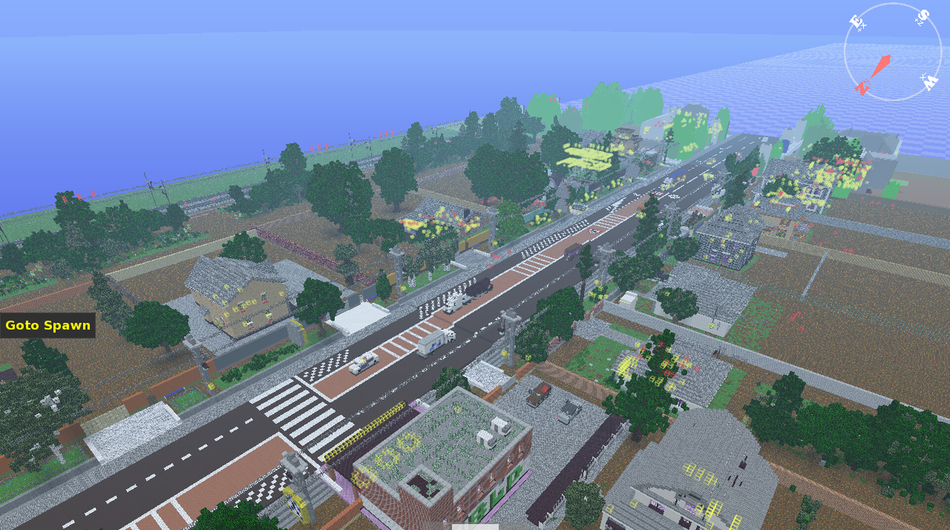 A REALISTIC RURAL ZONE LITTLE VILLAGE Teiuj by Anderbest Minecraft Map