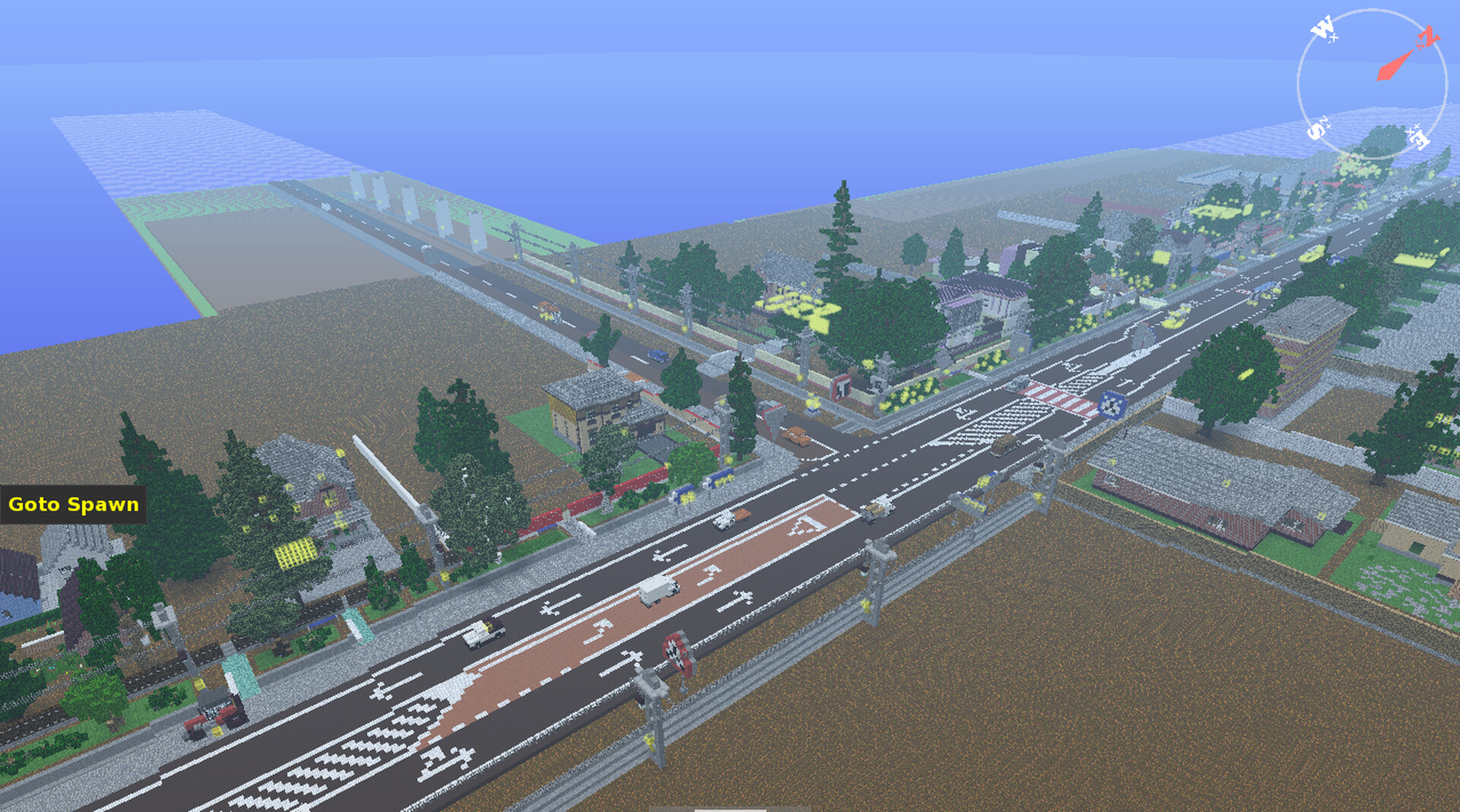 A REALISTIC RURAL ZONE LITTLE VILLAGE Teiuj by Anderbest Minecraft Map