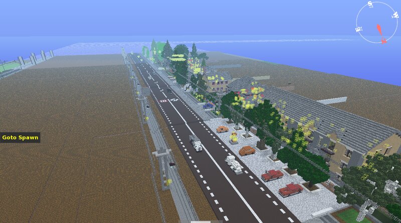 A REALISTIC RURAL ZONE LITTLE VILLAGE Teiuj by Anderbest Minecraft Map