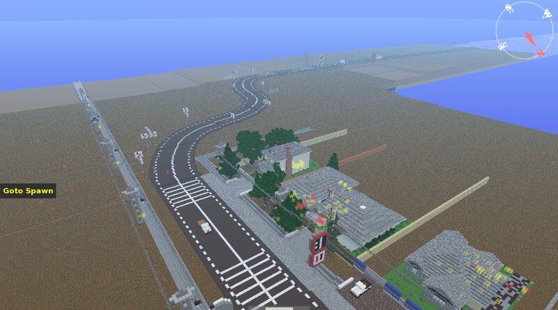 A REALISTIC RURAL ZONE LITTLE VILLAGE Teiuj by Anderbest Minecraft Map