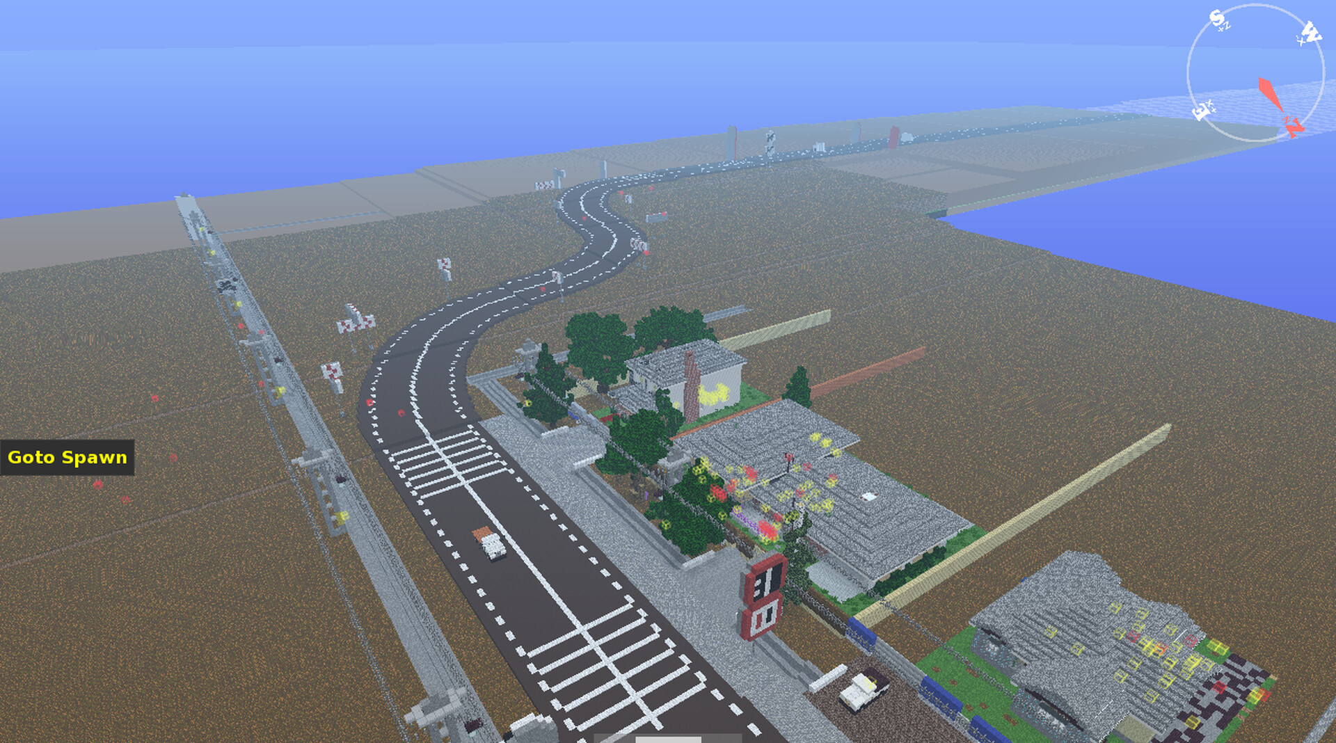 A REALISTIC RURAL ZONE LITTLE VILLAGE Teiuj by Anderbest Minecraft Map