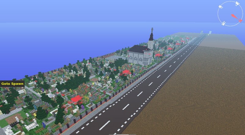 A REALISTIC RURAL ZONE LITTLE VILLAGE Teiuj by Anderbest Minecraft Map
