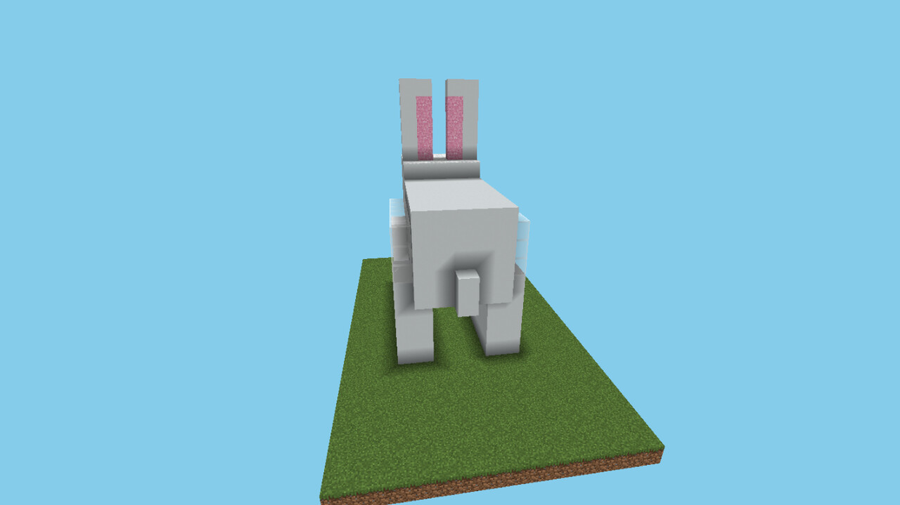 Small Cute Rabbit House Minecraft Map