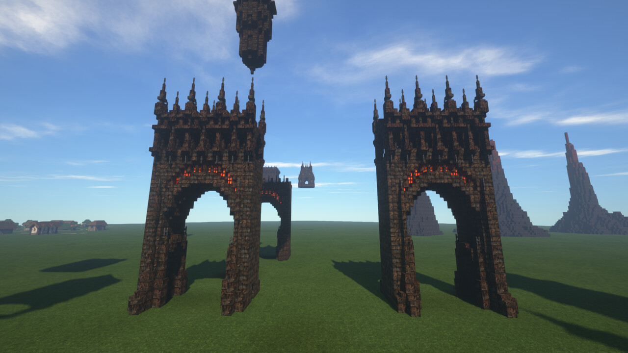 Nether structure template (with download) Minecraft Map