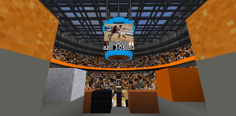 Basketball Arena Minecraft Map