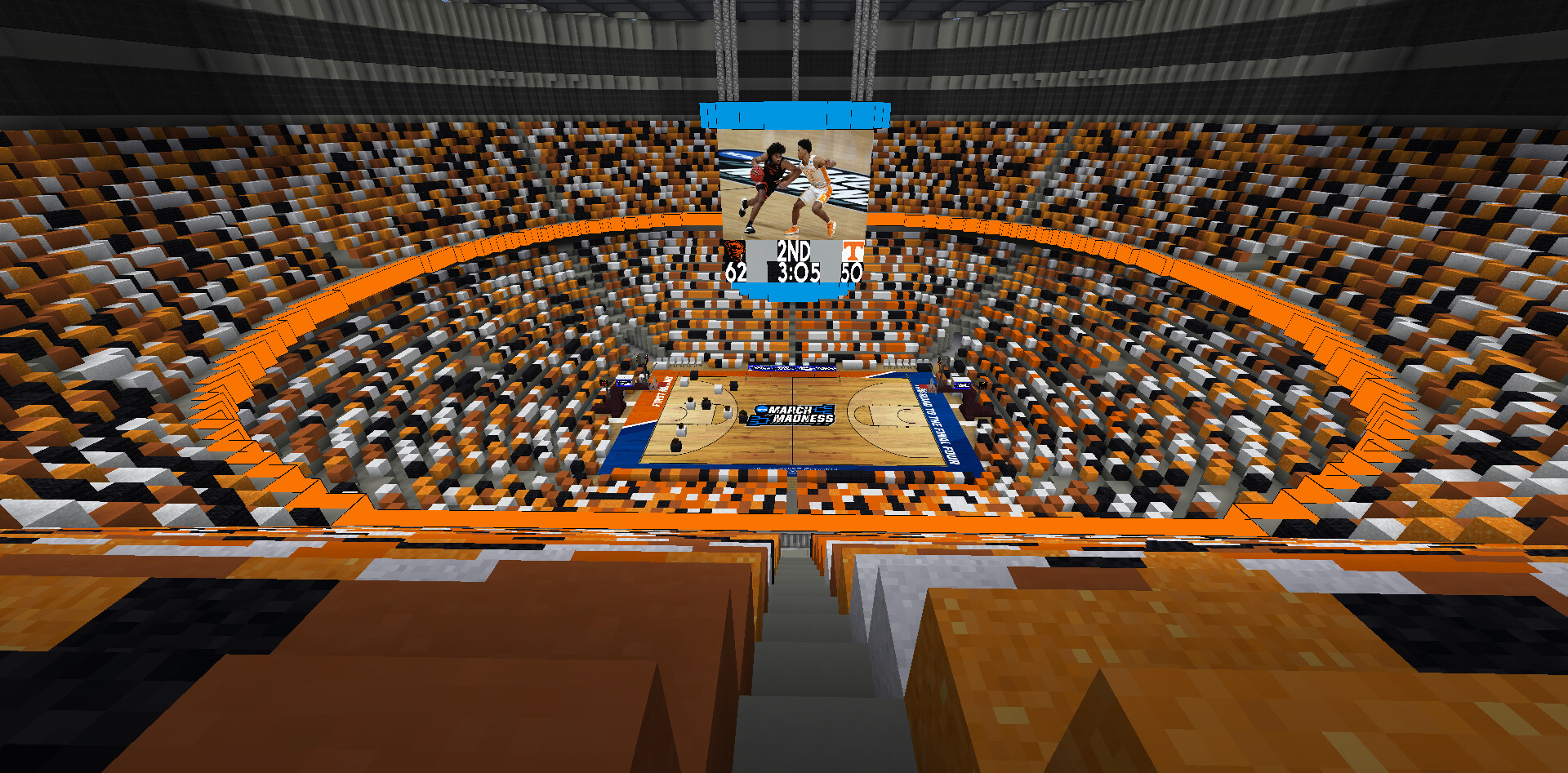 Basketball Arena Minecraft Map