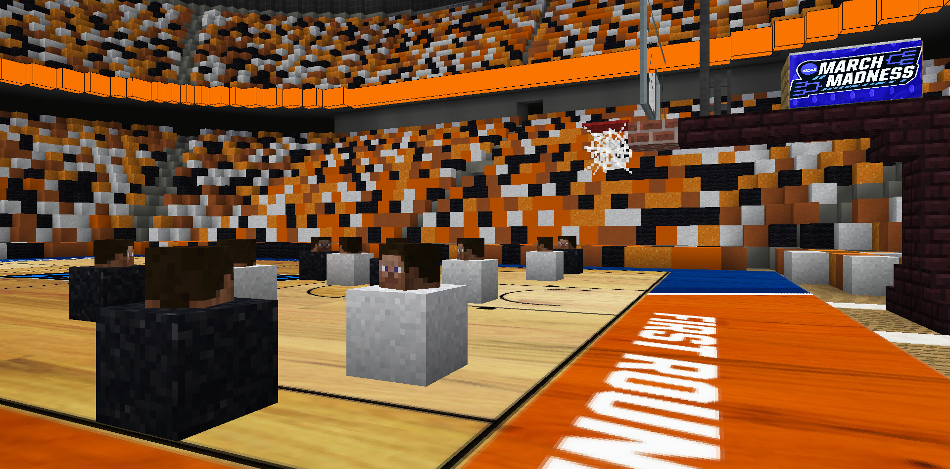 Basketball Arena Minecraft Map