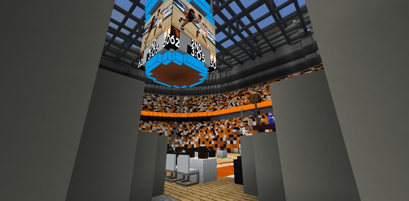 Basketball Arena Minecraft Map