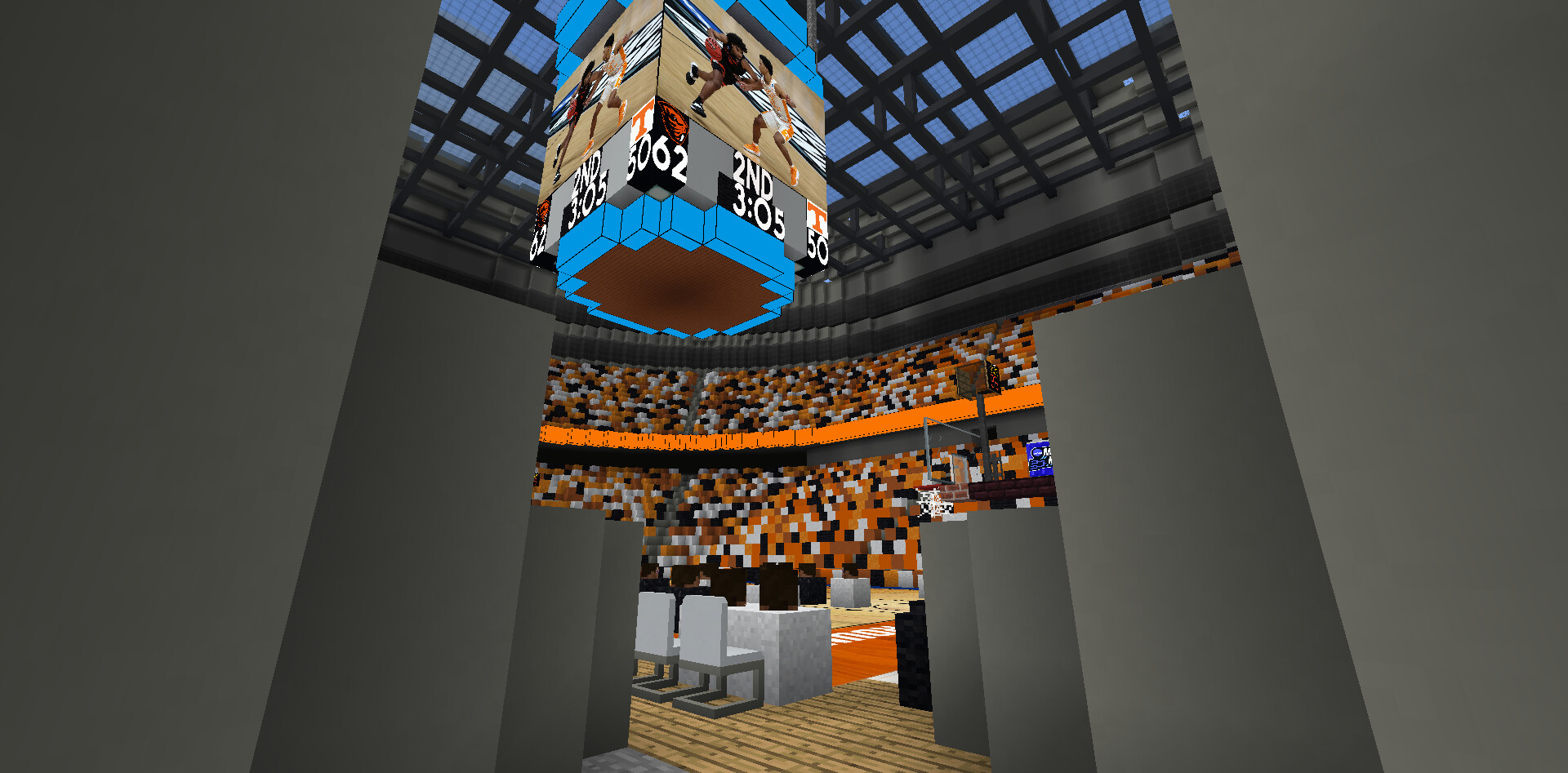 Basketball Arena Minecraft Map