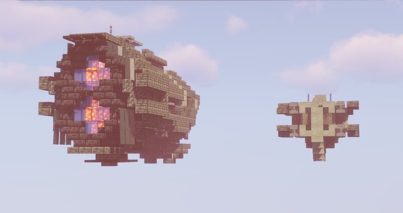MINI Marathon-Class Heavy Cruiser Minecraft Map