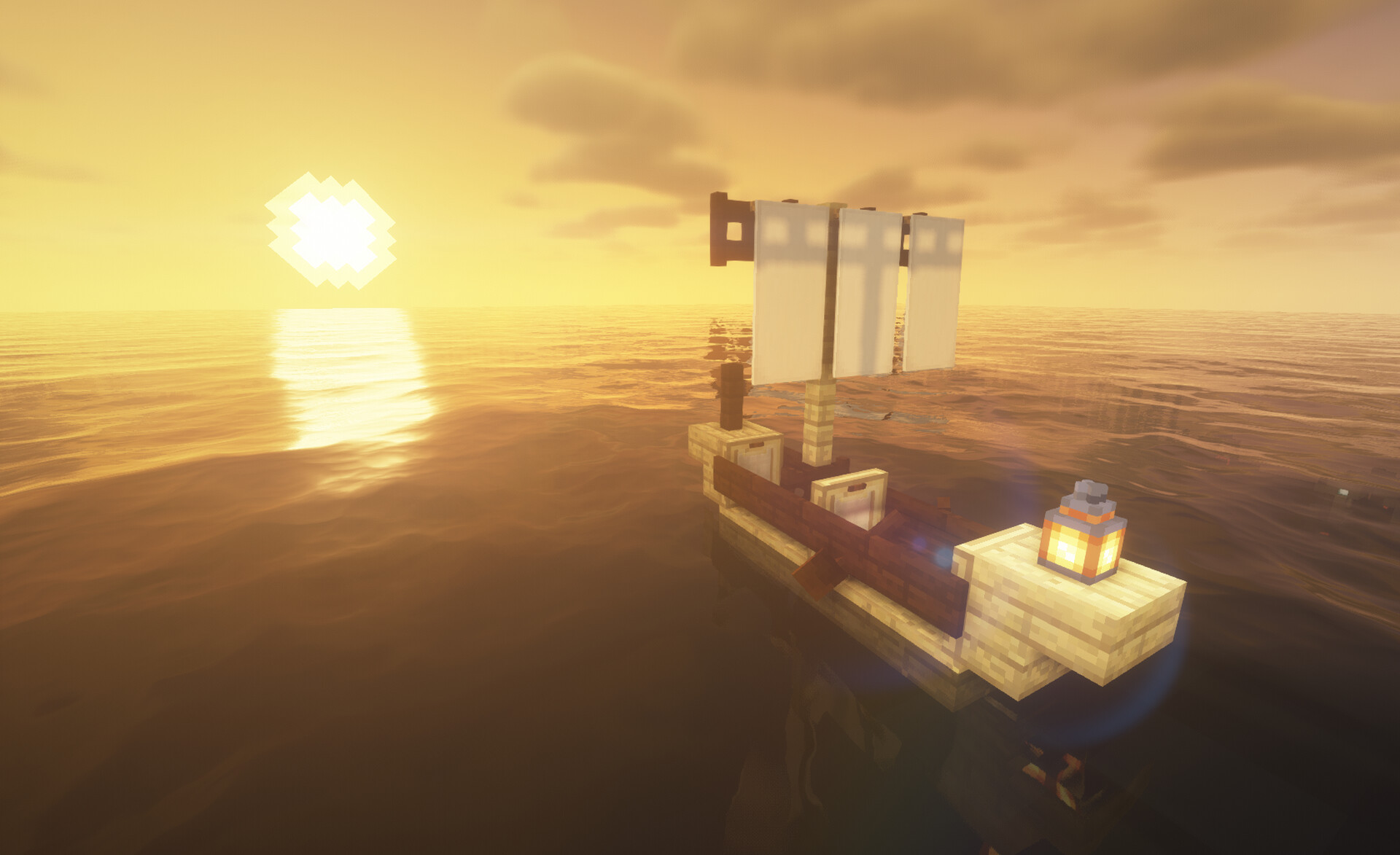 Fishing Village Island - Built on play.wildcraftmc.com Minecraft Map