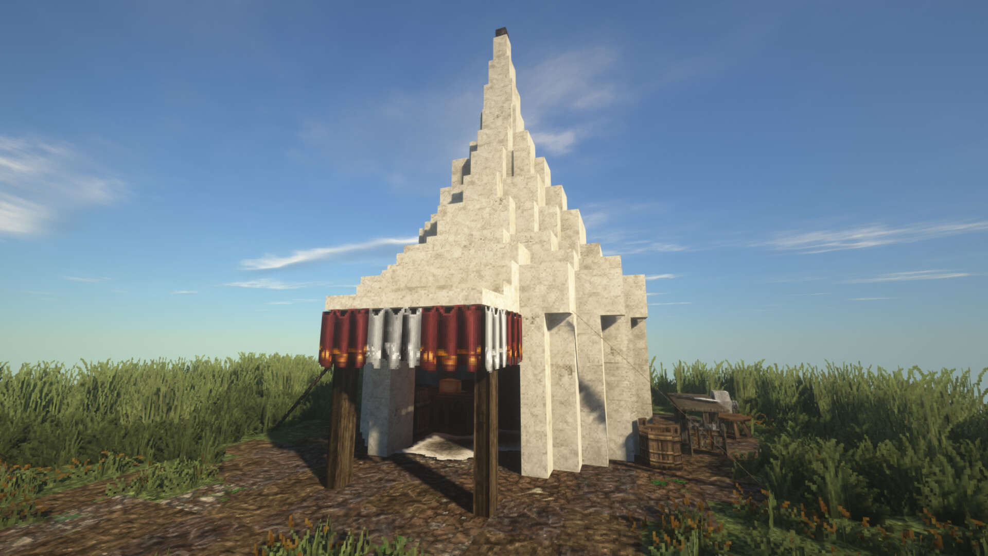 Medieval Tents Minecraft Map