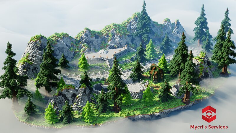 Mountain Spawn Minecraft Map