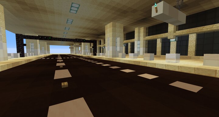 International Airport 1:1 (21w05b aka 1.17 snapshot) Minecraft Map