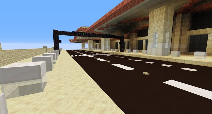 International Airport 1:1 (21w05b aka 1.17 snapshot) Minecraft Map