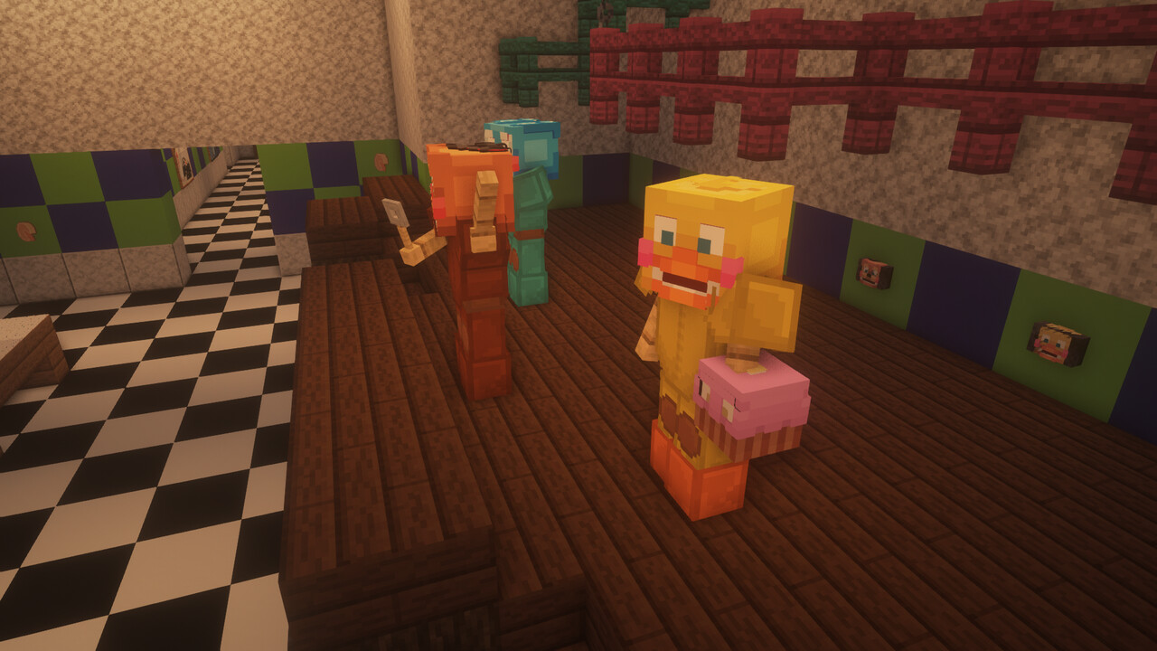 FNaF 2 Map Minecraft Map