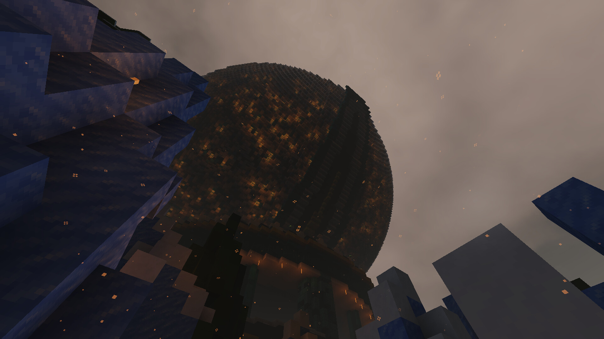 Glacier's Orb Transformation, Winter's Globe Minecraft Map