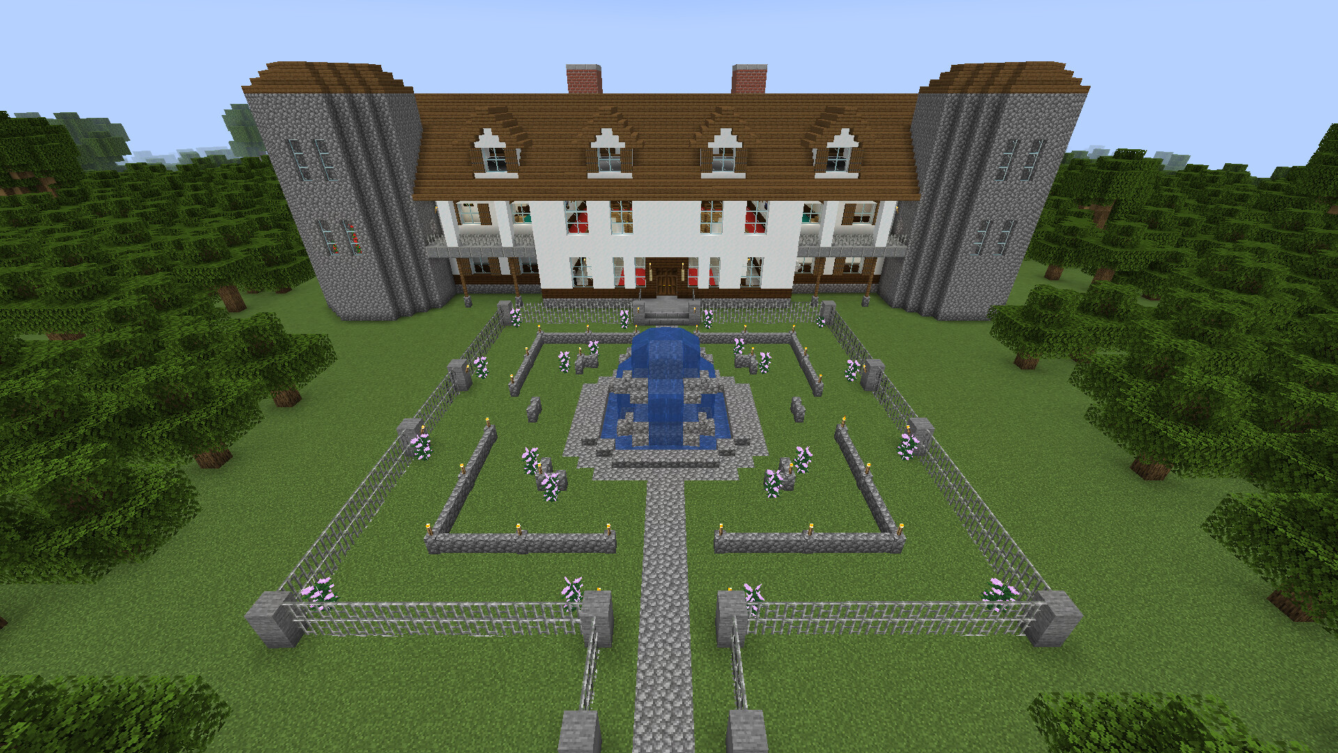 Castlevania Villa Minecraft Map