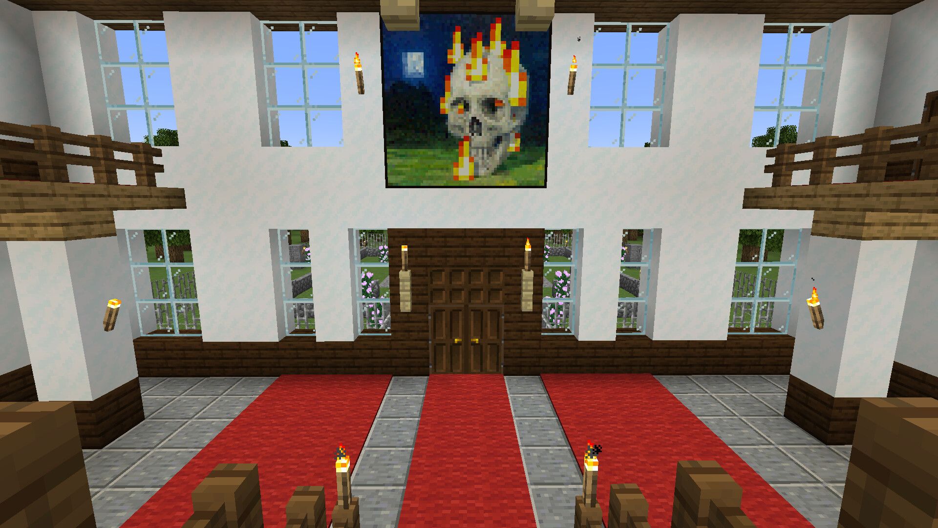 Castlevania Villa Minecraft Map