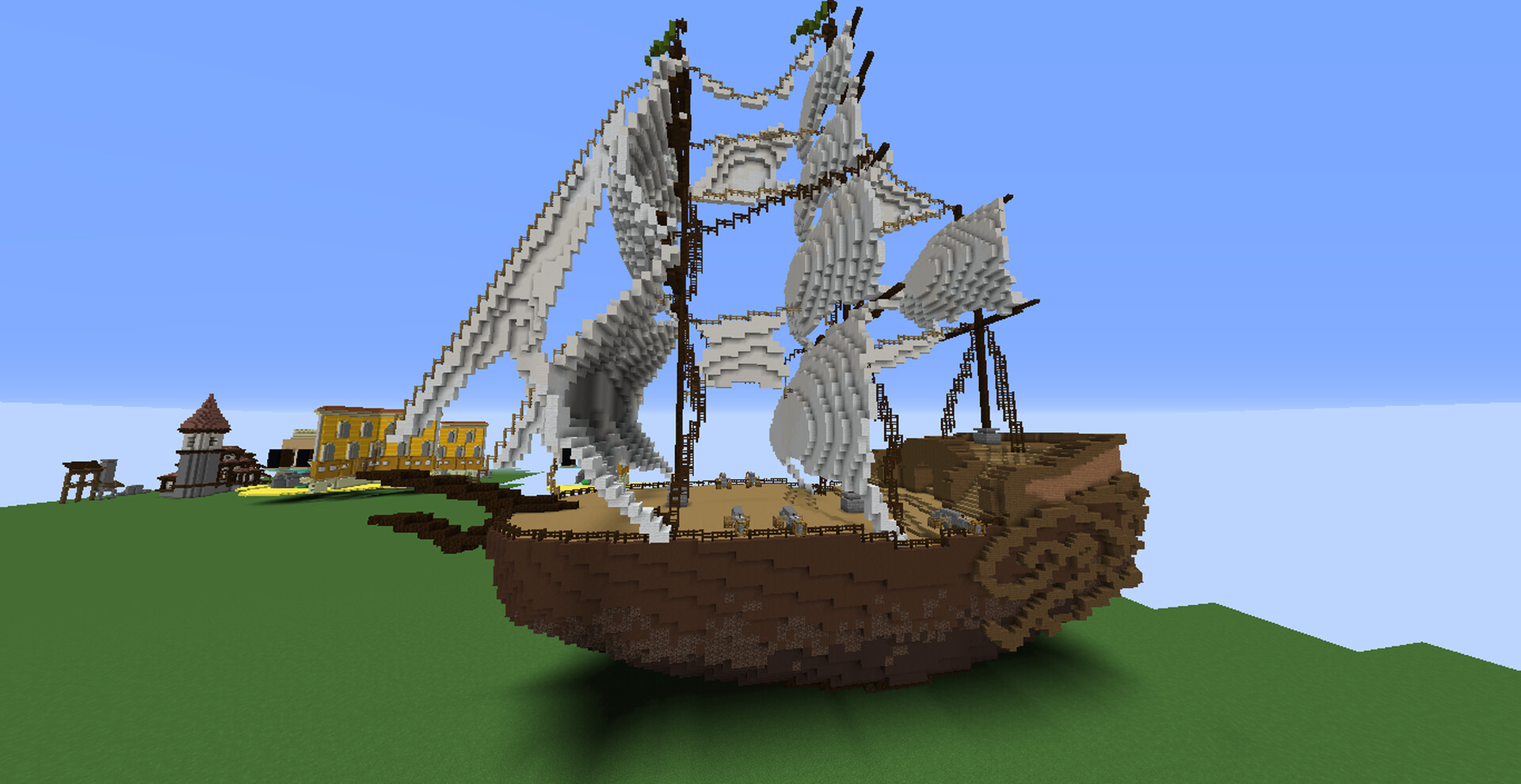 BİG SHİP | (BOAT) Minecraft Map