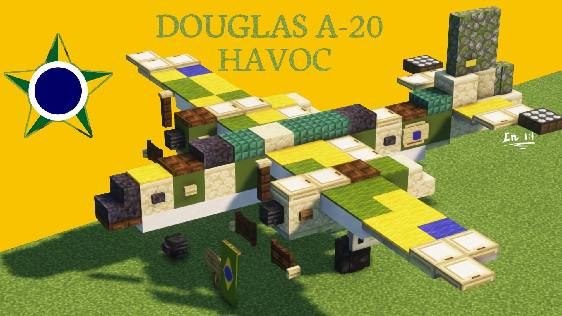 Douglas A-20 Havoc Minecraft Map