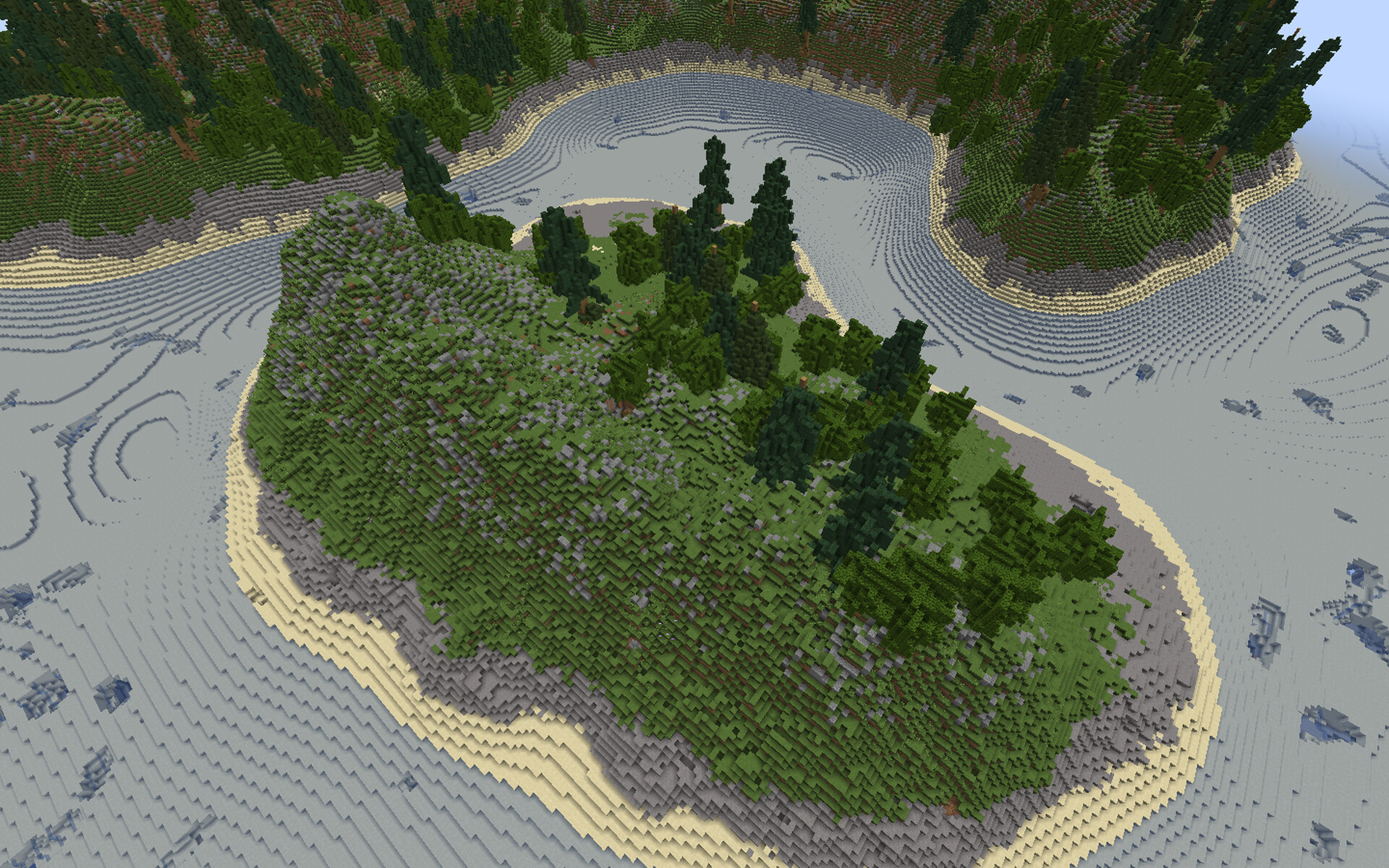 Custom Survival Island 1.0 Minecraft Map