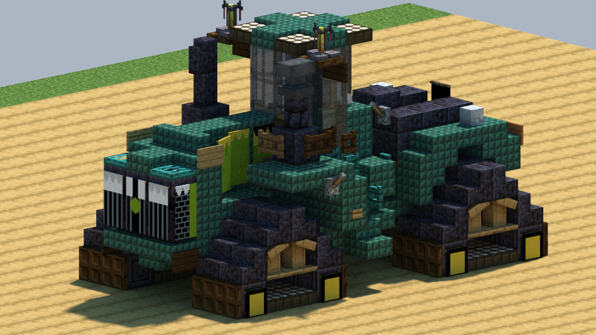 John Deere 9620 RX, Tractor [With Download] Minecraft Map