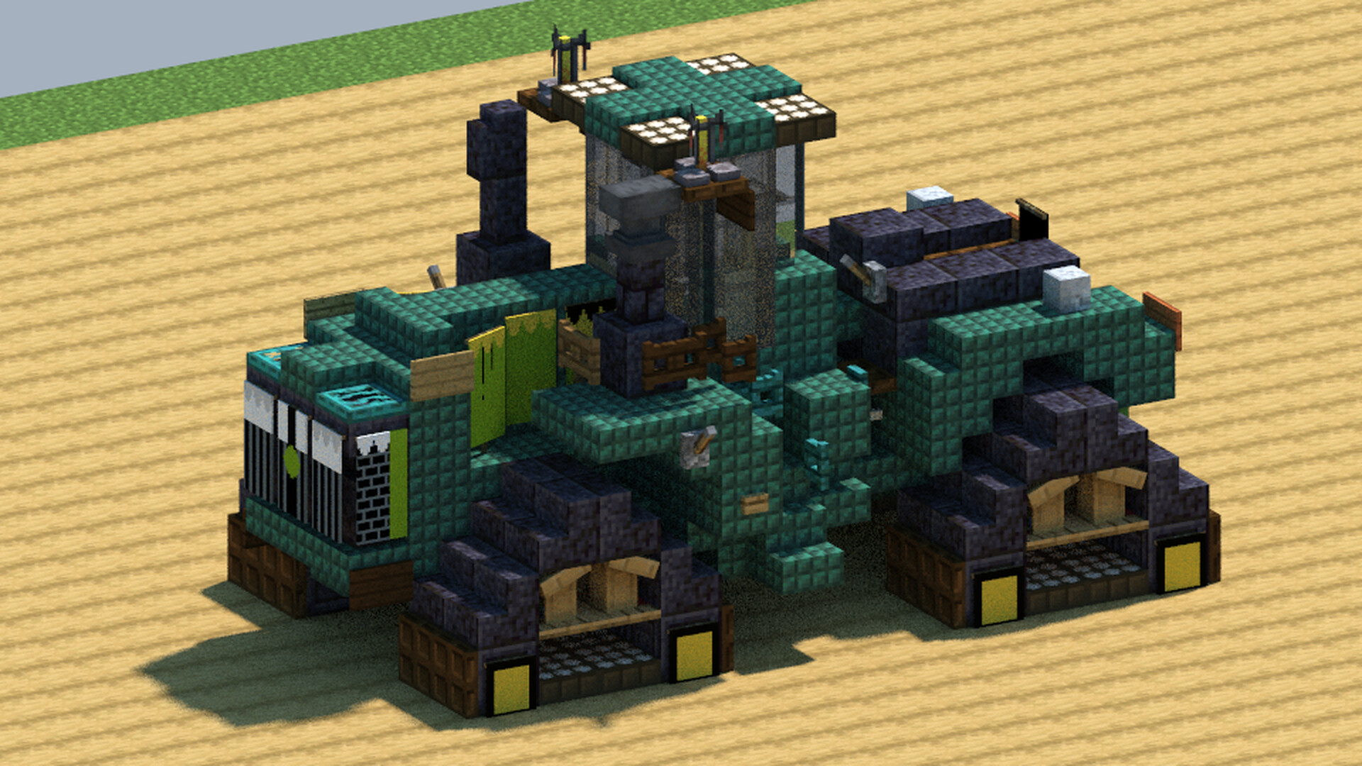 John Deere 9620 RX, Tractor [With Download] Minecraft Map