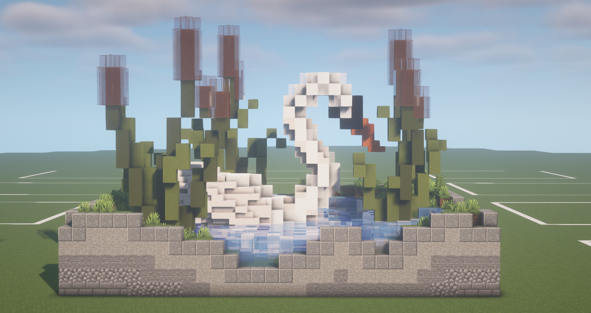 The Swan - One Build a Day Challenge (Organic day) [Week 1 Day 3 ...