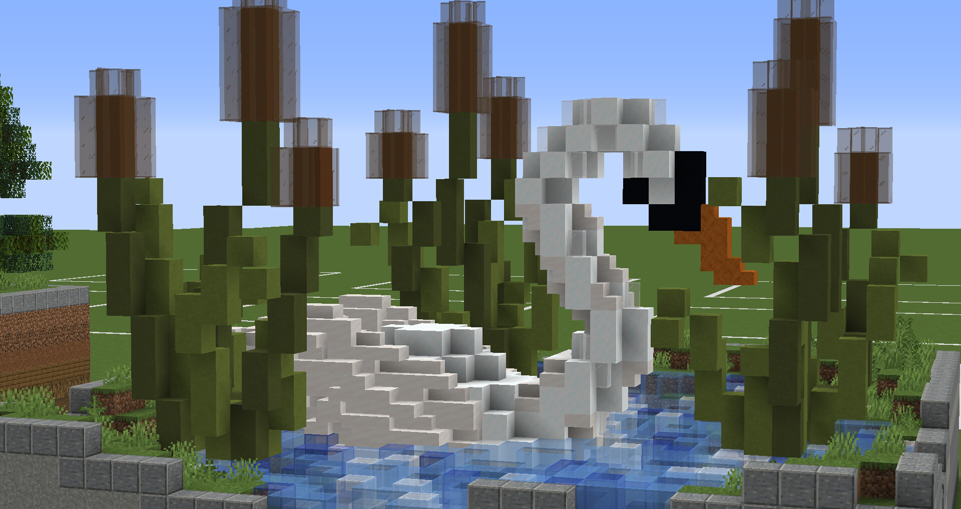 The Swan - One Build a Day Challenge (Organic day) [Week 1 Day 3 ...