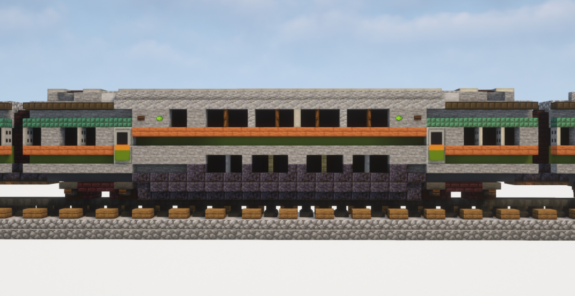1.5:1 Scale E233-3000 Commuter Train Minecraft Map