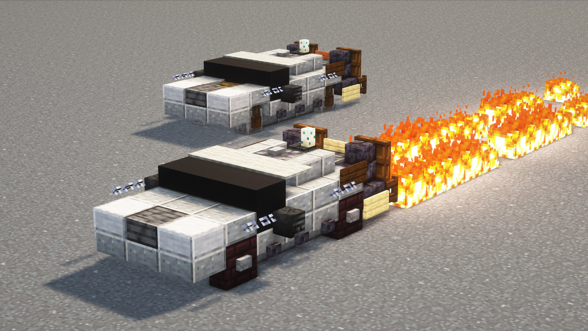 Back to the Future DMC DeLorean Minecraft Map