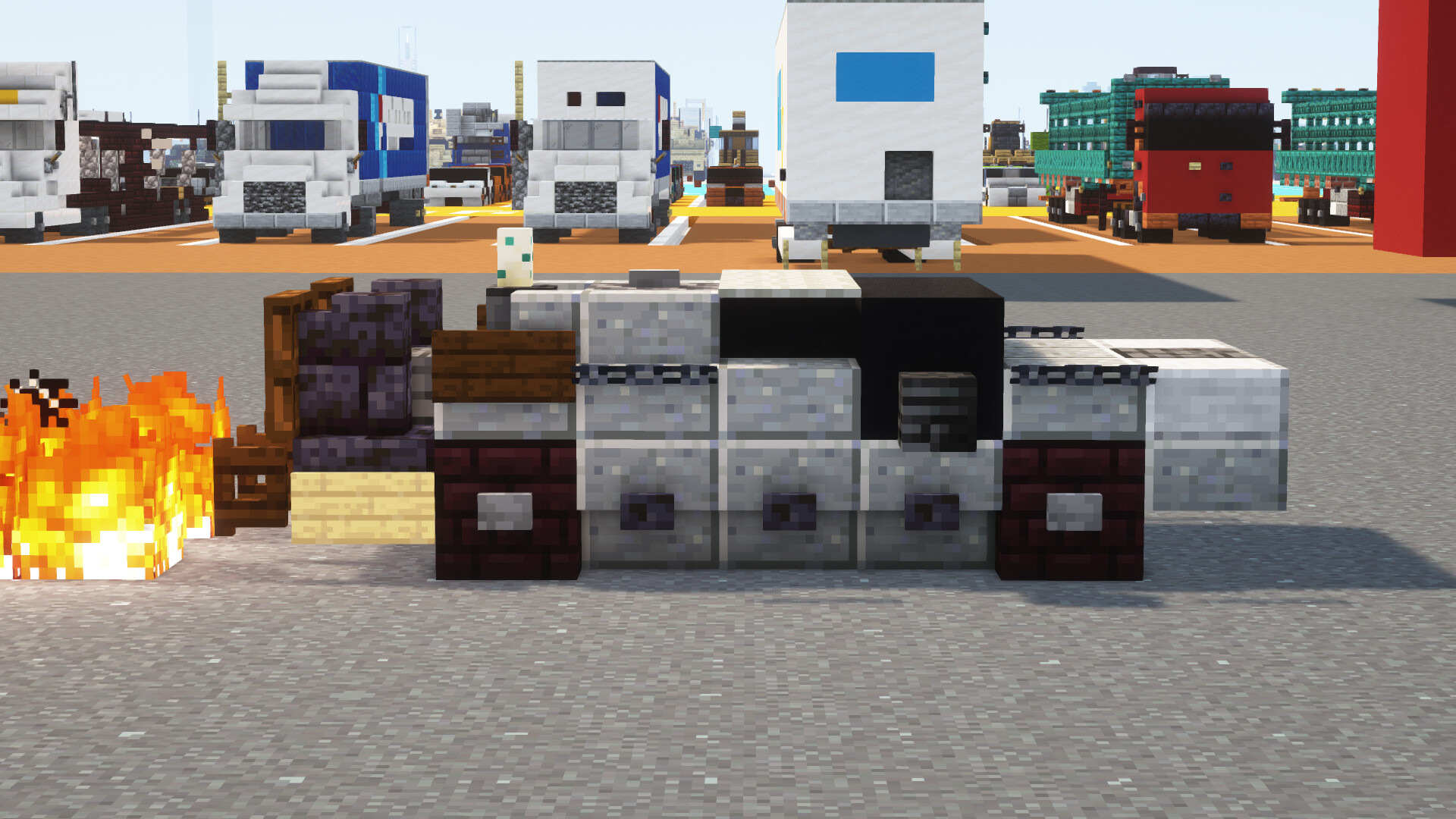 Back to the Future DMC DeLorean Minecraft Map