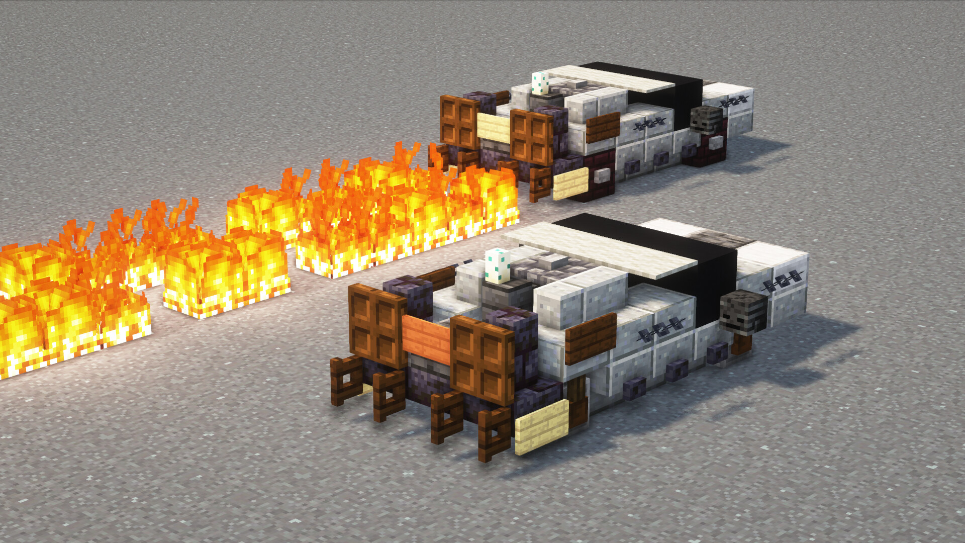 Back to the Future DMC DeLorean Minecraft Map