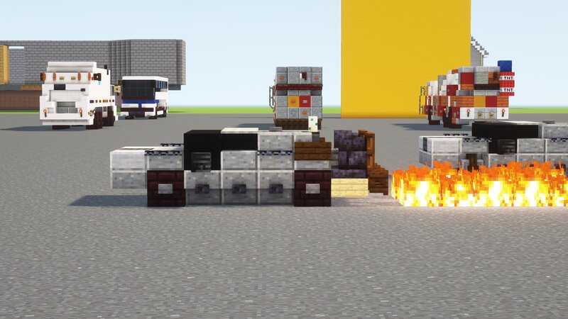 Back to the Future DMC DeLorean Minecraft Map