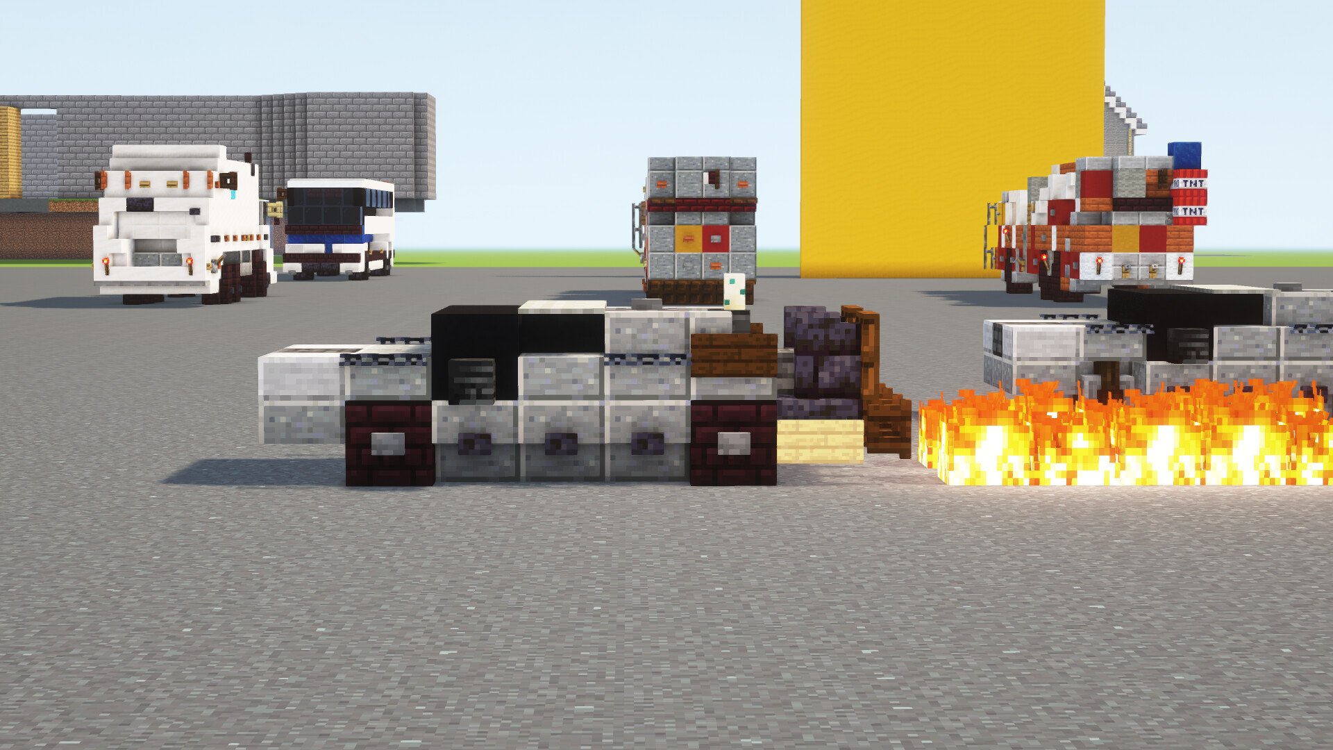 Back to the Future DMC DeLorean Minecraft Map