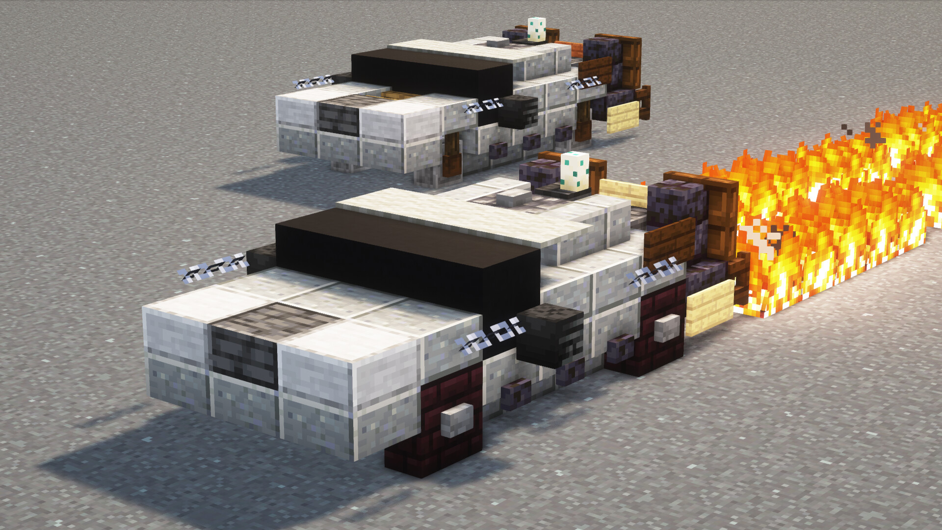 Back to the Future DMC DeLorean Minecraft Map