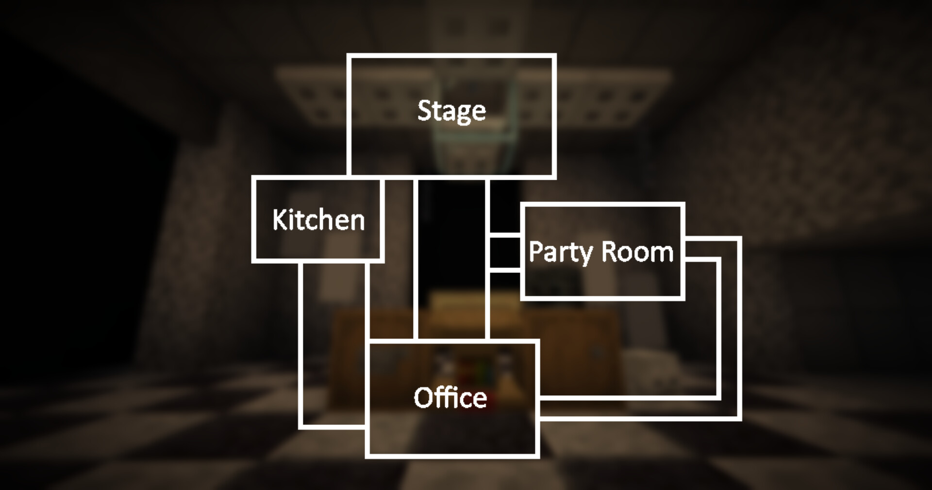 Fnaf fan map Minecraft Map