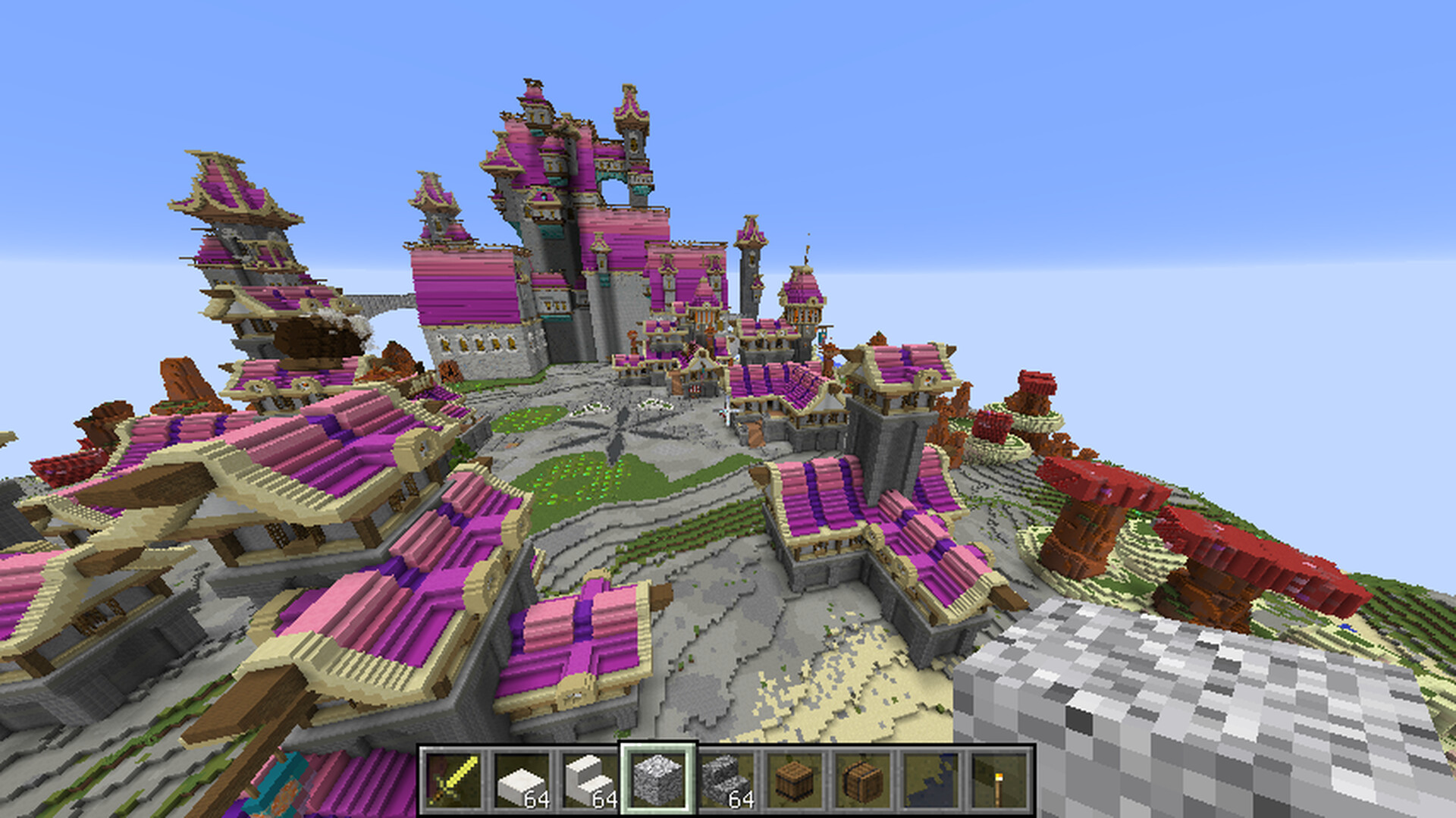 PinkCastle - Minecraft Spawn Minecraft Map
