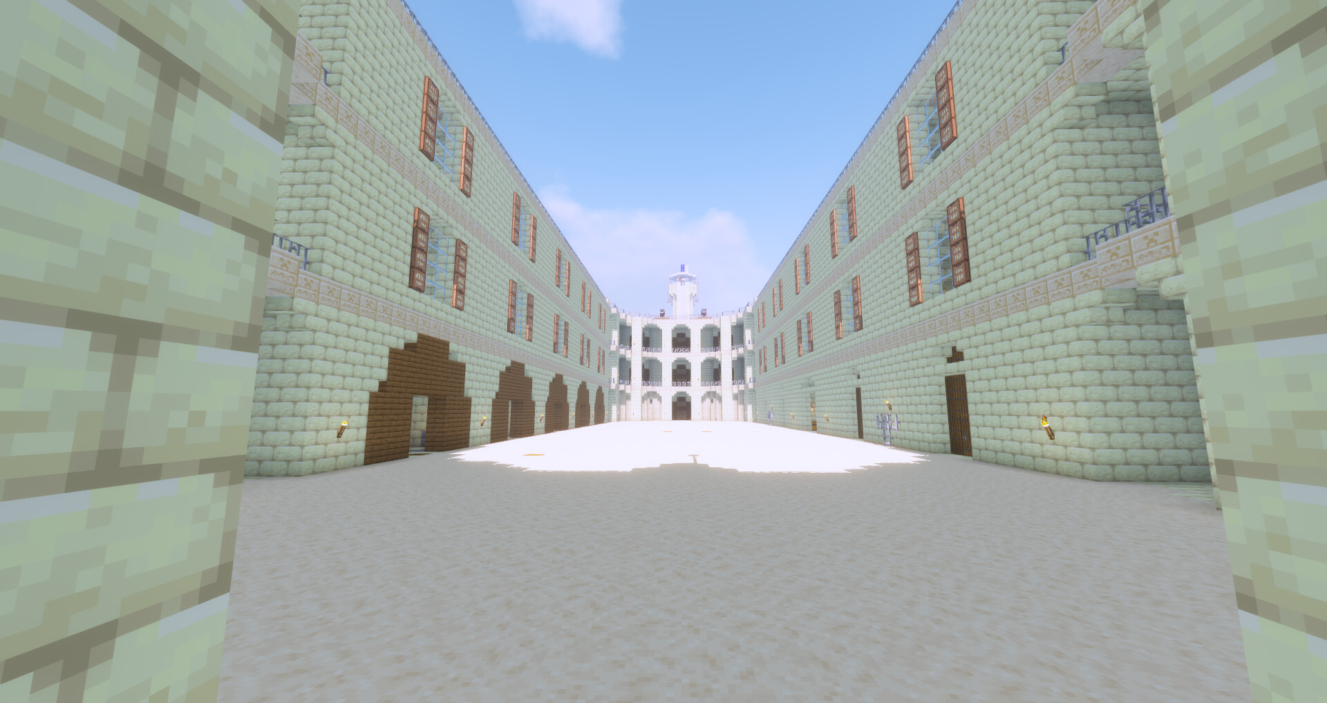 Historically accurate Fort Boyard Minecraft Map