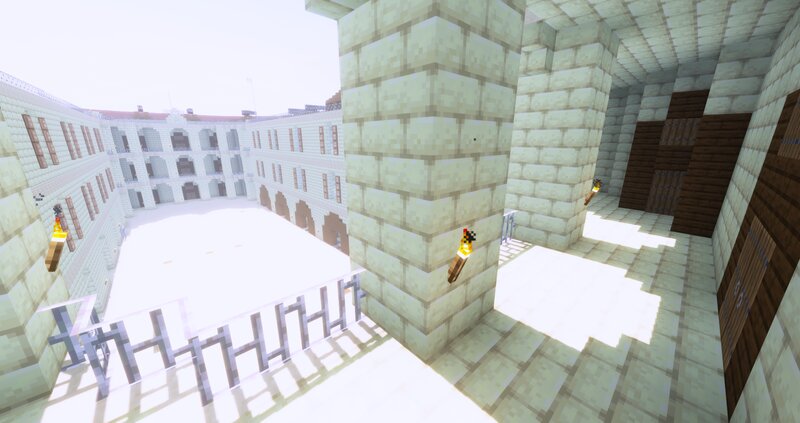 Historically accurate Fort Boyard Minecraft Map