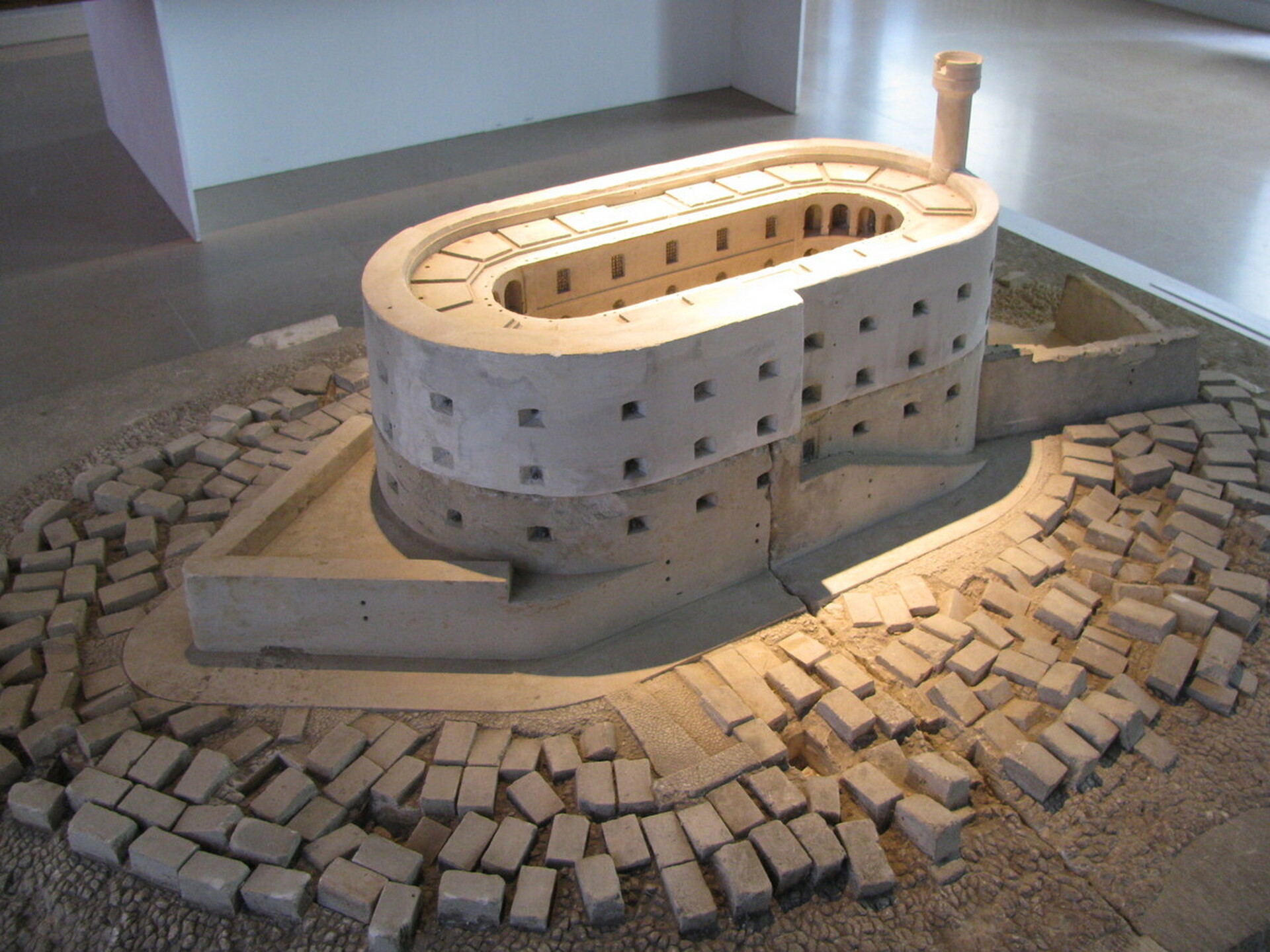 Historically accurate Fort Boyard Minecraft Map