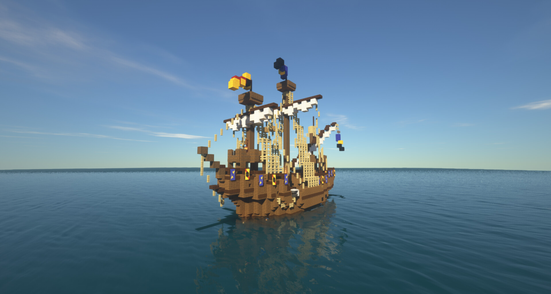 Medieval Ship large Hulk "Torkerath" Minecraft Map