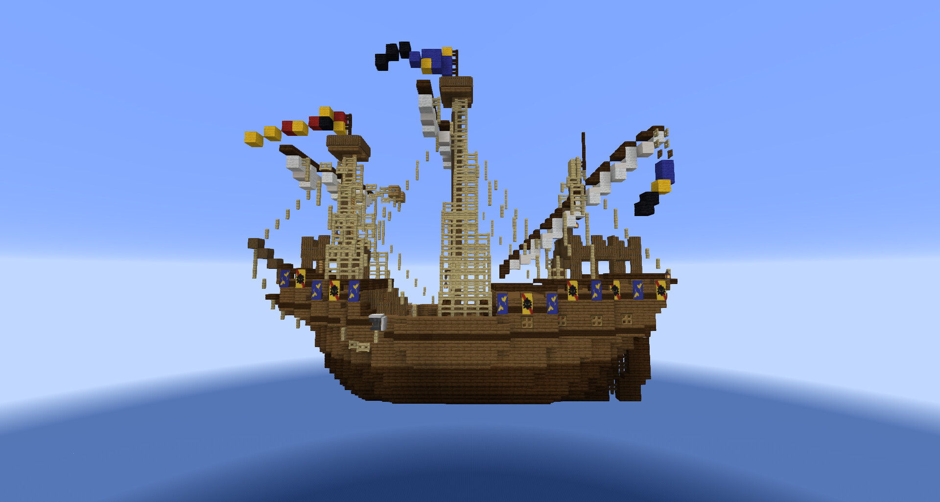 Medieval Ship large Hulk "Torkerath" Minecraft Map