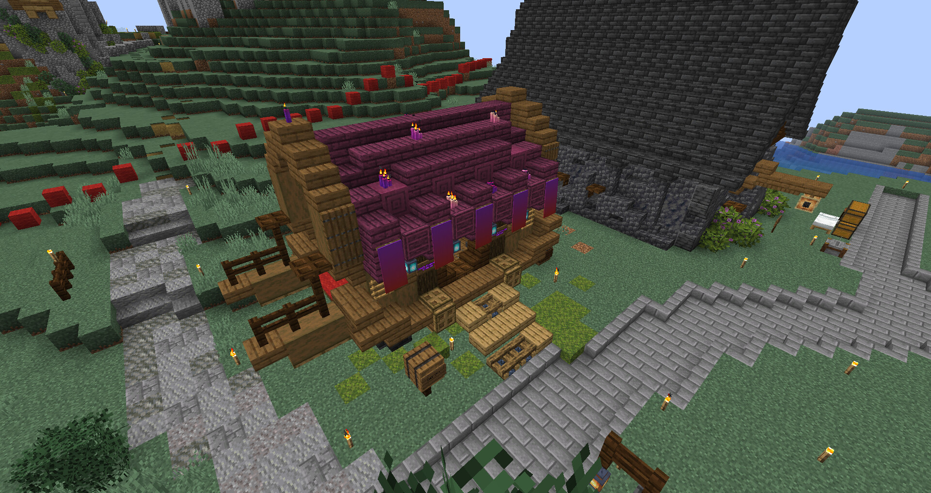 Large Gypsy Wagon Minecraft Map