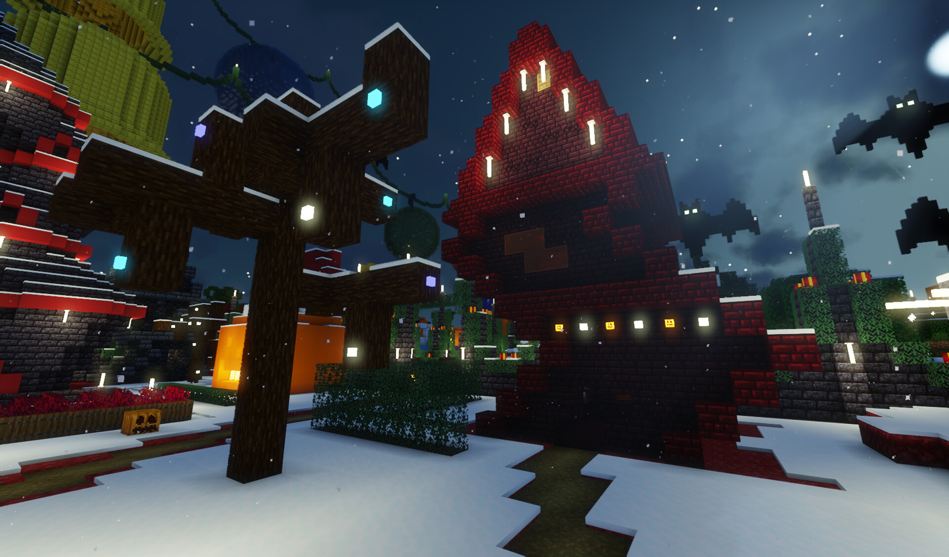 Festive Nightmare Hunt Minecraft Map